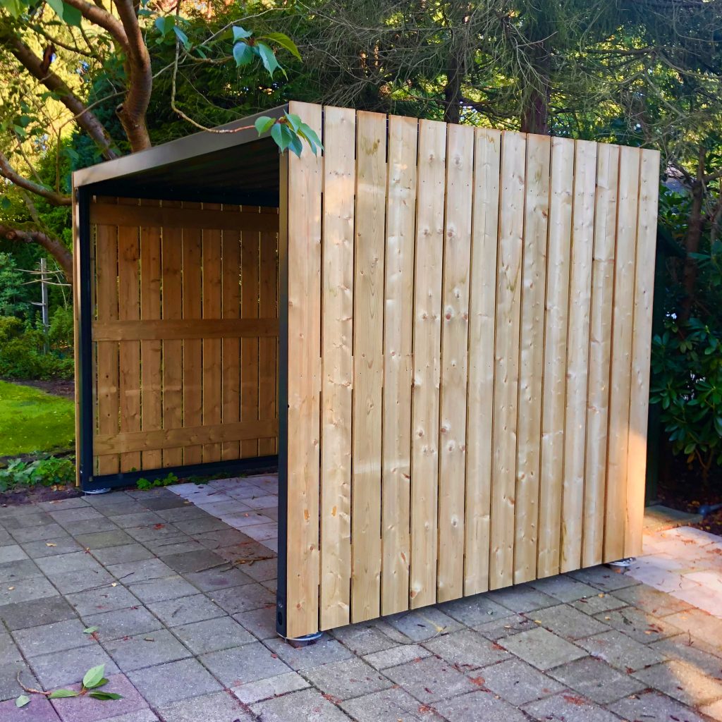 Houten fietsenhok - bekijk de mogelijkheden en keuzes bij Van Vliet ...